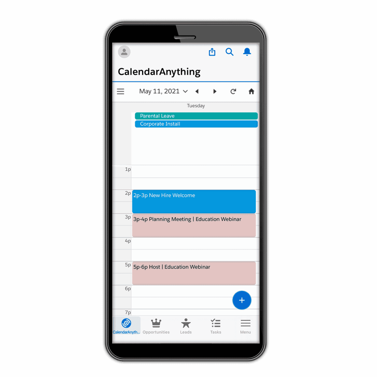Salesforce Calendar App - CalendarAnything - Silverline