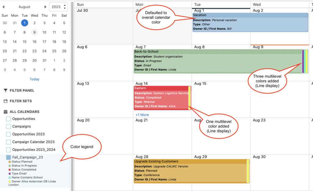 CalendarAnything Features | LWC - Silverline