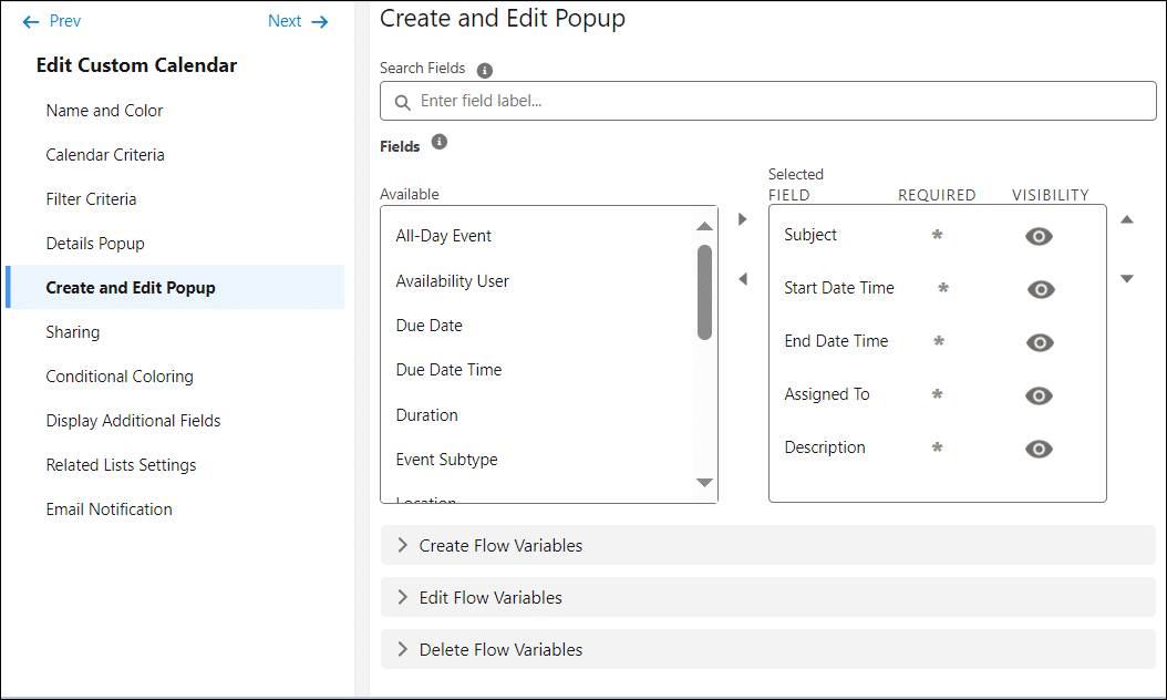 Create, Edit, and Share Calendars | LWC - Silverline