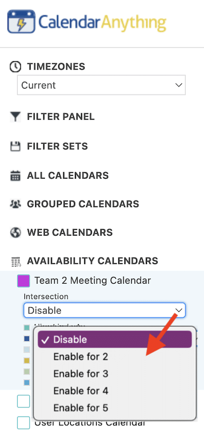 CA LWC Availability Scheduling Intersection - Silverline
