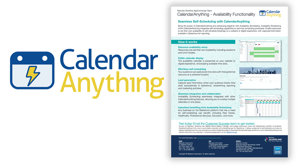 Availability Scheduling - CalendarAnything