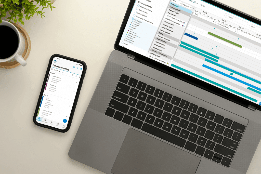 Share and Embed Custom Salesforce Calendars | CalendarAnything